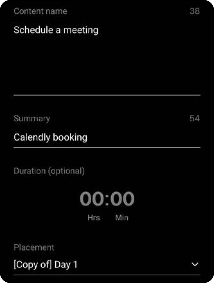How can I schedule meetings inside the App?