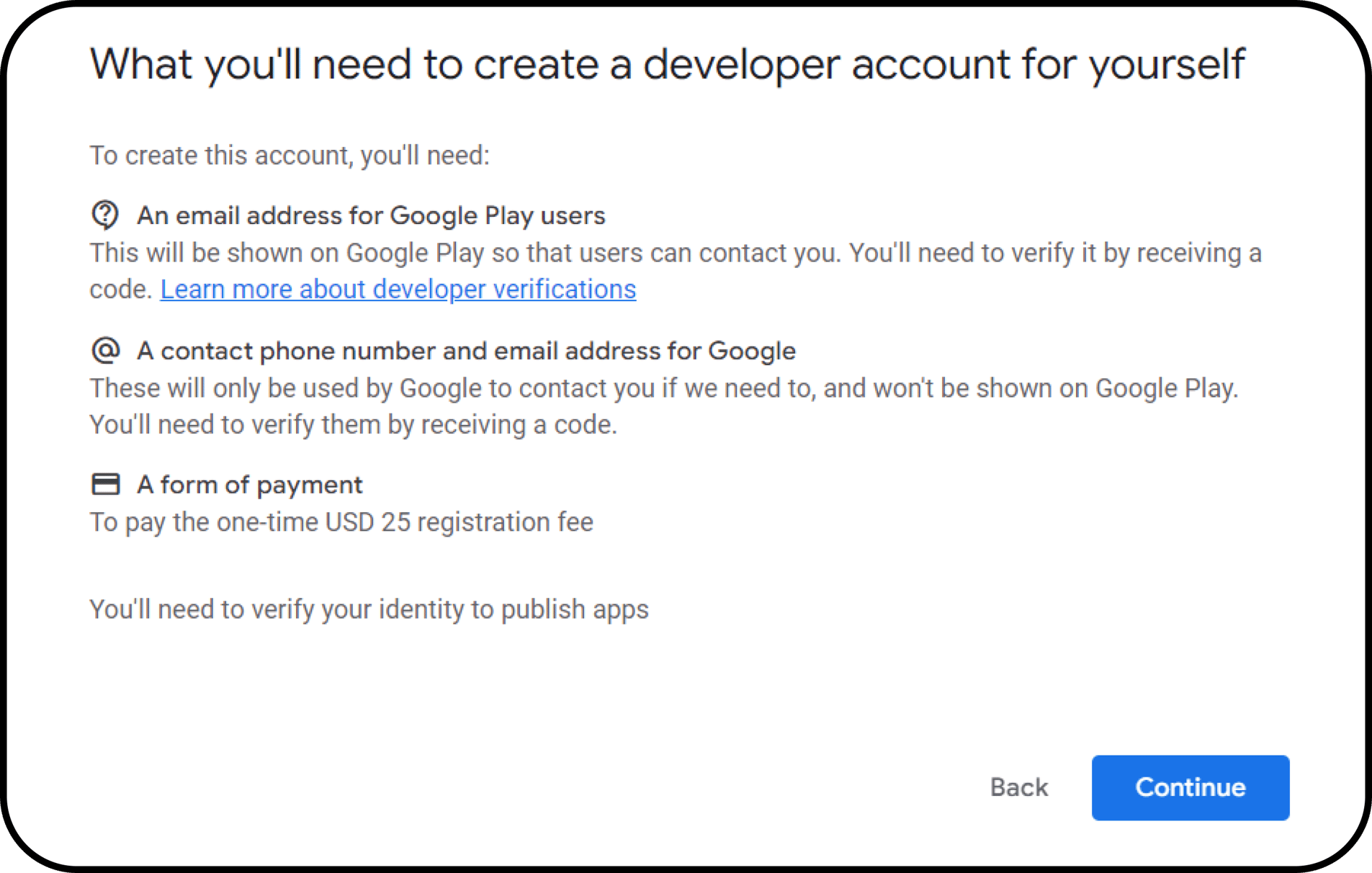 How to Set up a Google Developer Account?