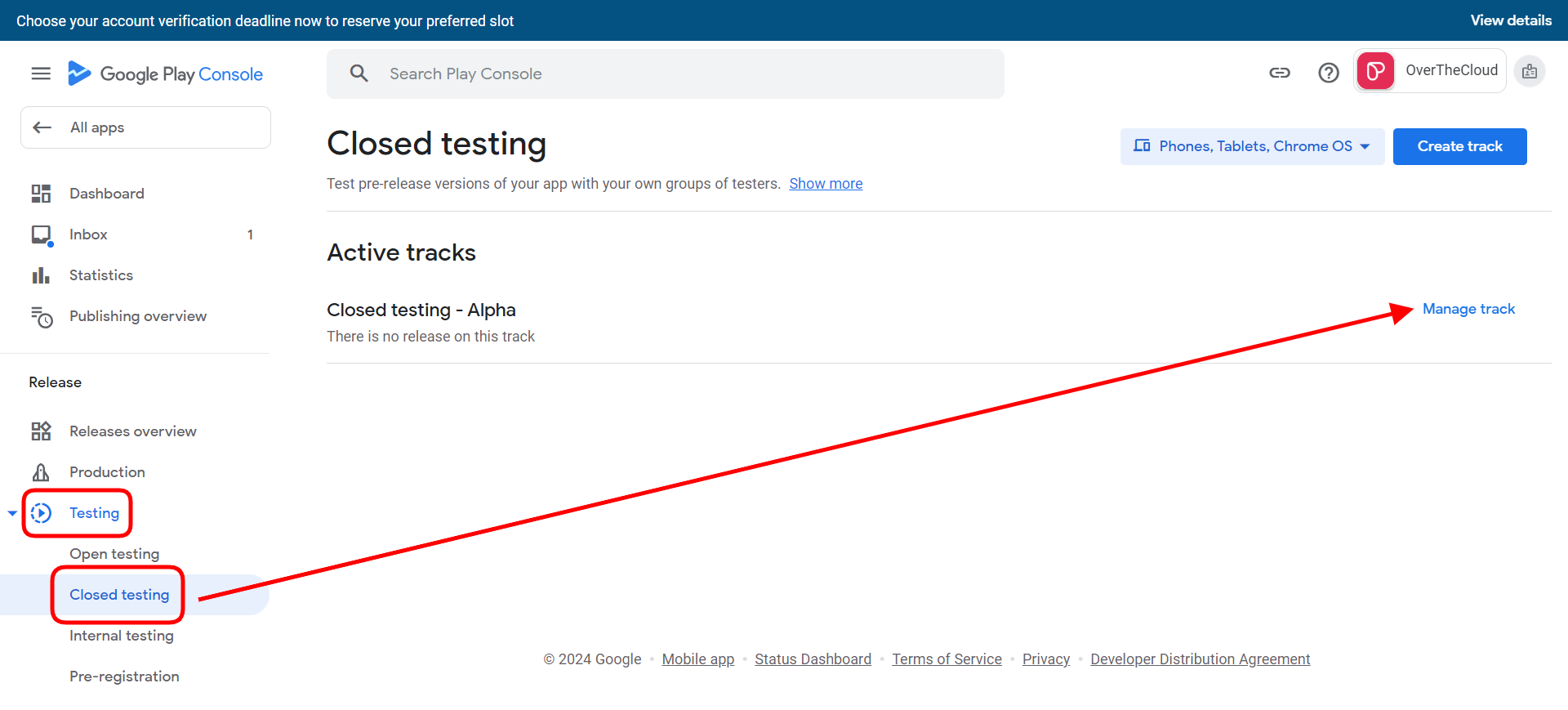 How do I add testers to my Google App?